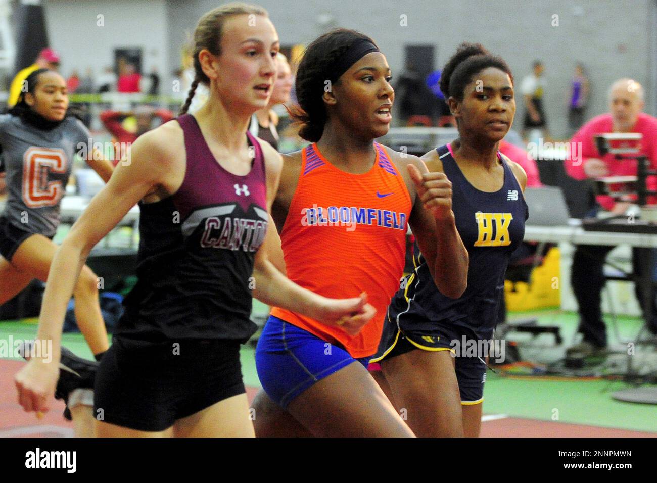 In this Friday, Feb. 14, 2020 photo, Canton High School's Chelsea ...