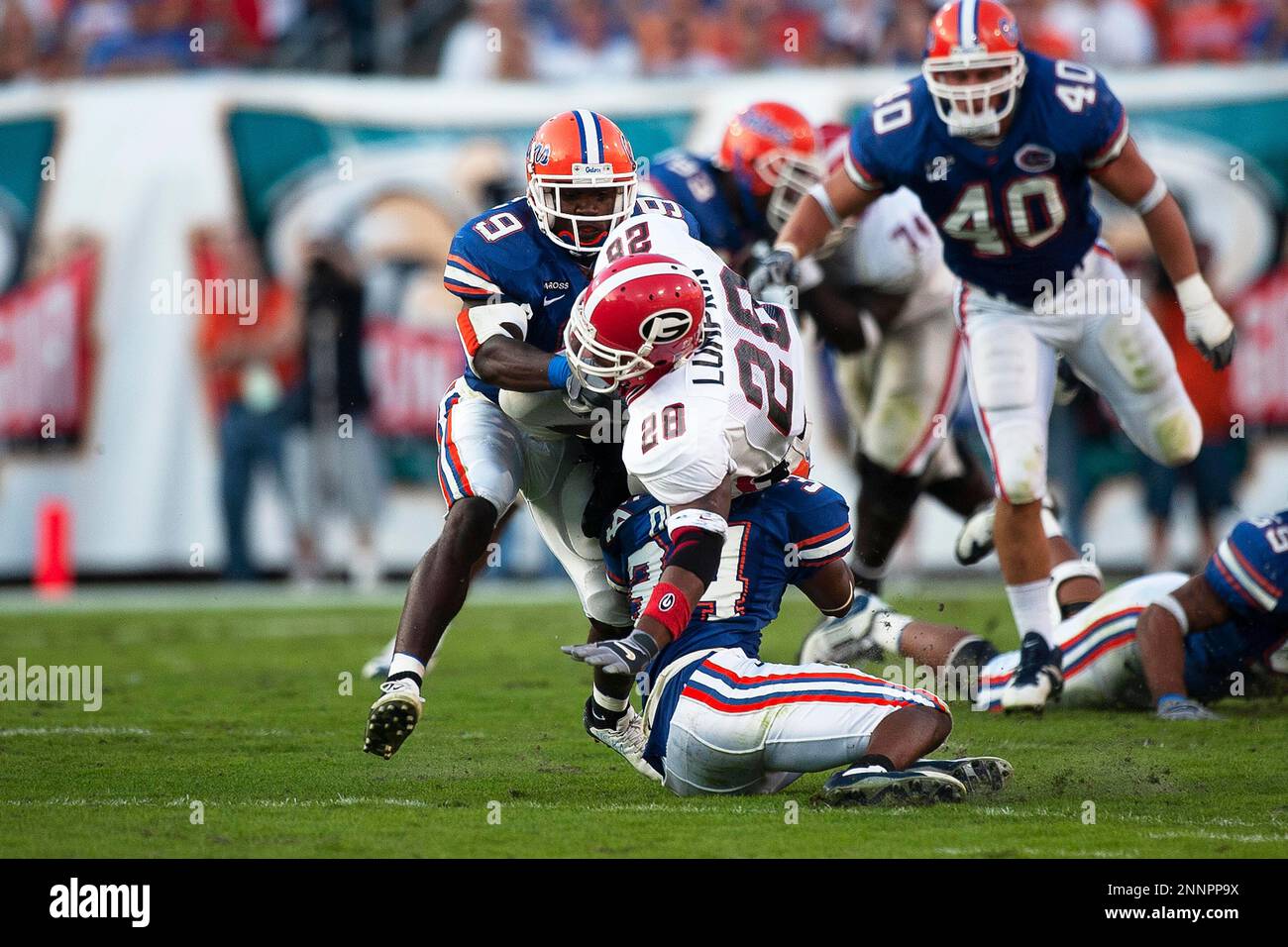 University of Georgia Bulldogs runningback Kregg Lumpkin (28) during an ...