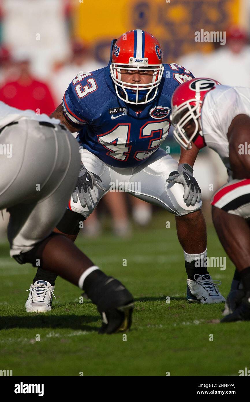 University of Florida Gators linebacker Matt Farrior (43) during an ...