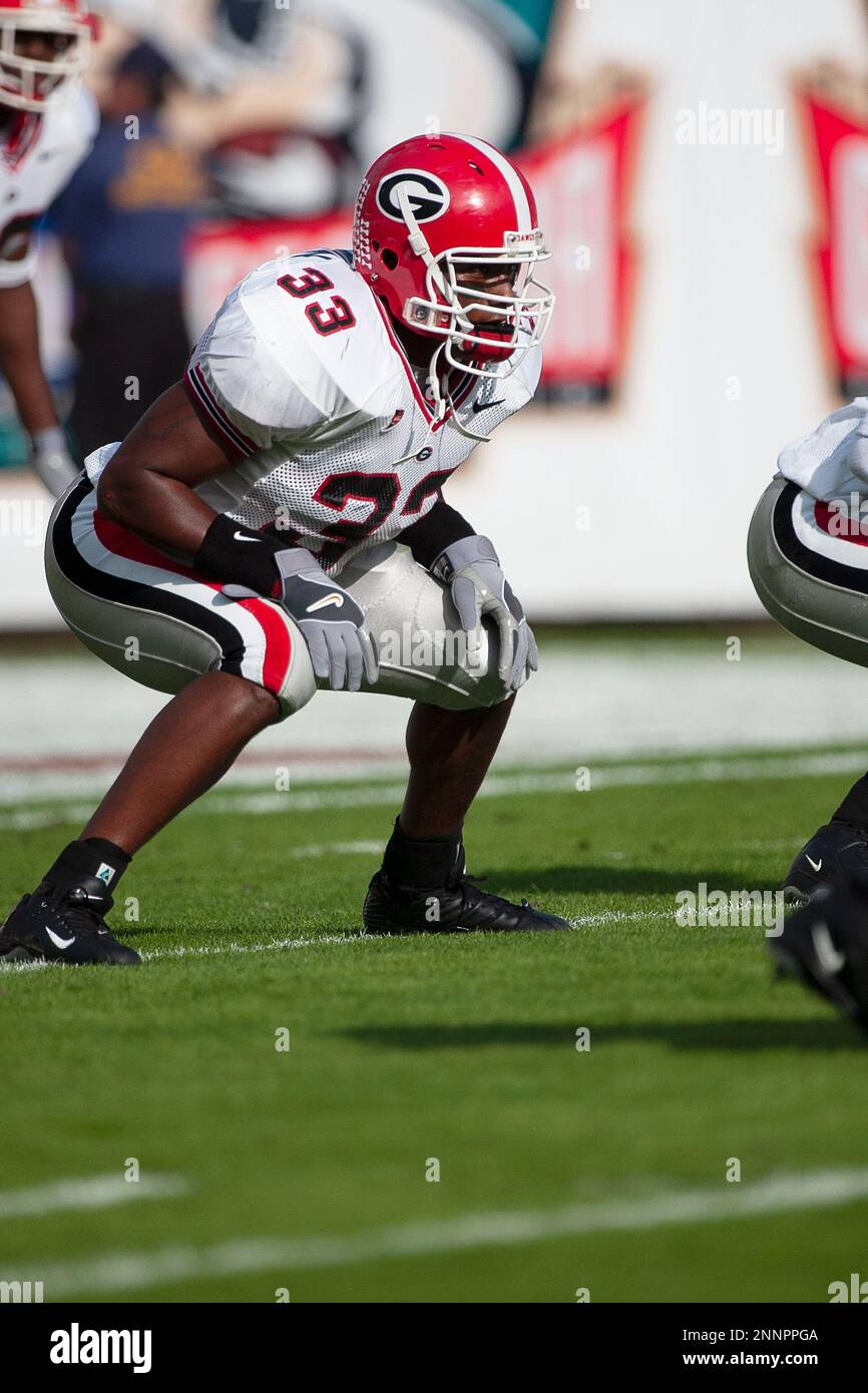 University of Georgia Bulldogs linebacker Odell Thurman (33) during an ...