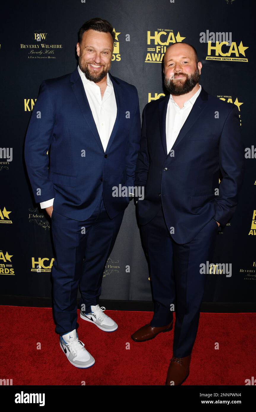 BEVERLY HILLS, CALIFORNIA - FEBRUARY 24: (L-R) P.J. Palmer and Ryan ...