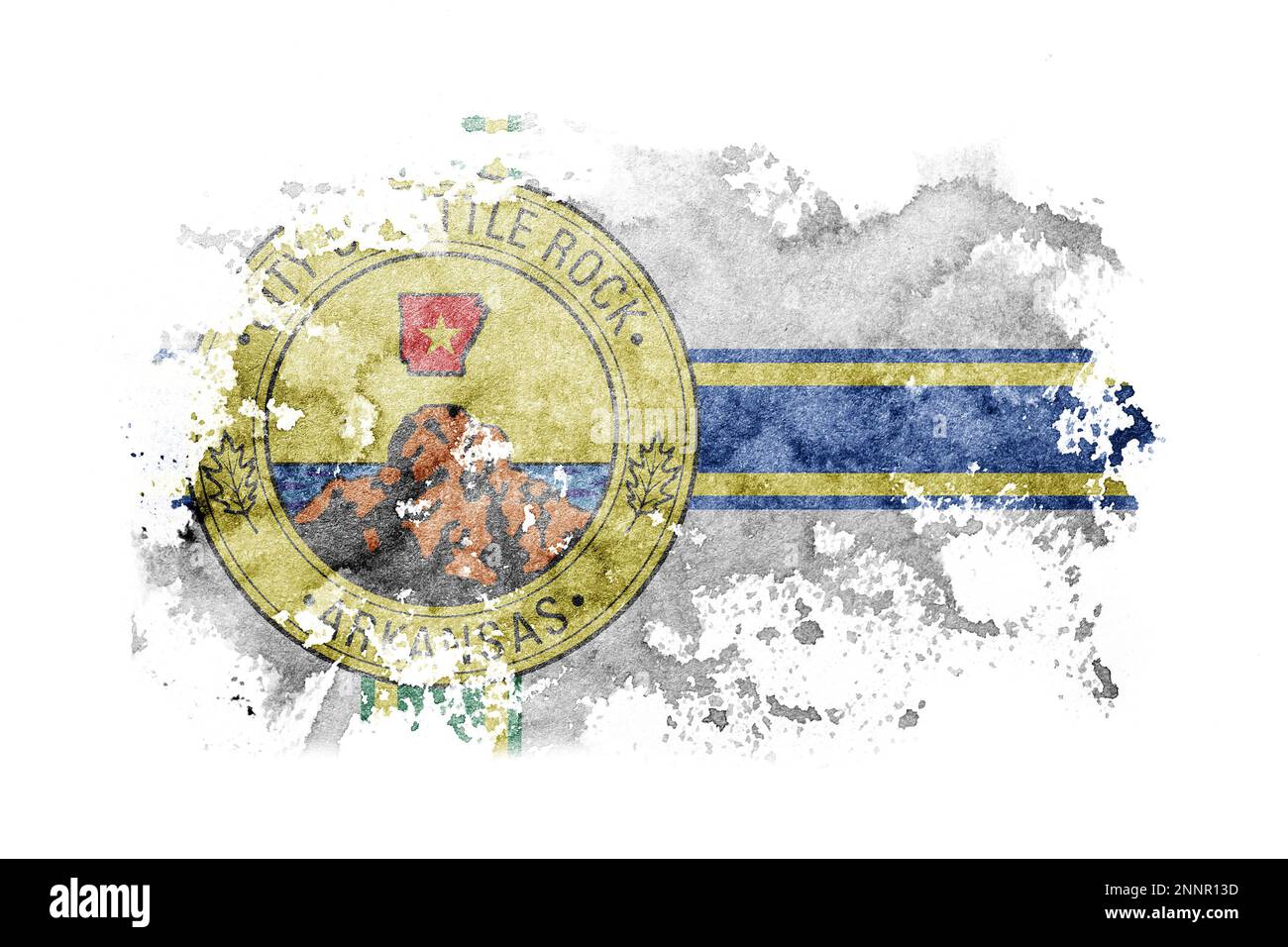 Flag on rock Cut Out Stock Images & Pictures - Alamy