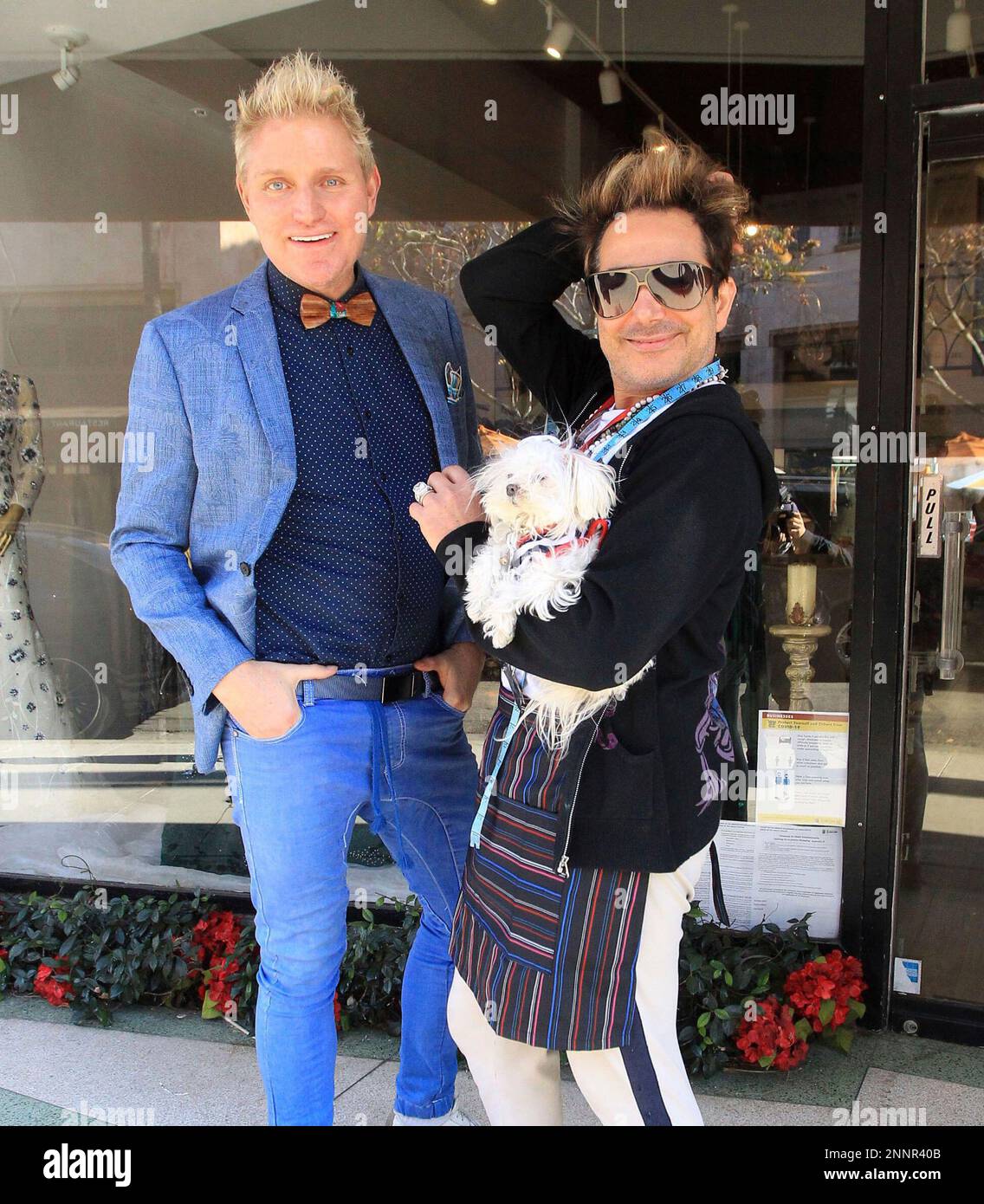 Photo by: zz/GOTPAP/STAR MAX/IPx 2021 2/25/21 Pol Atteu (right) and ...