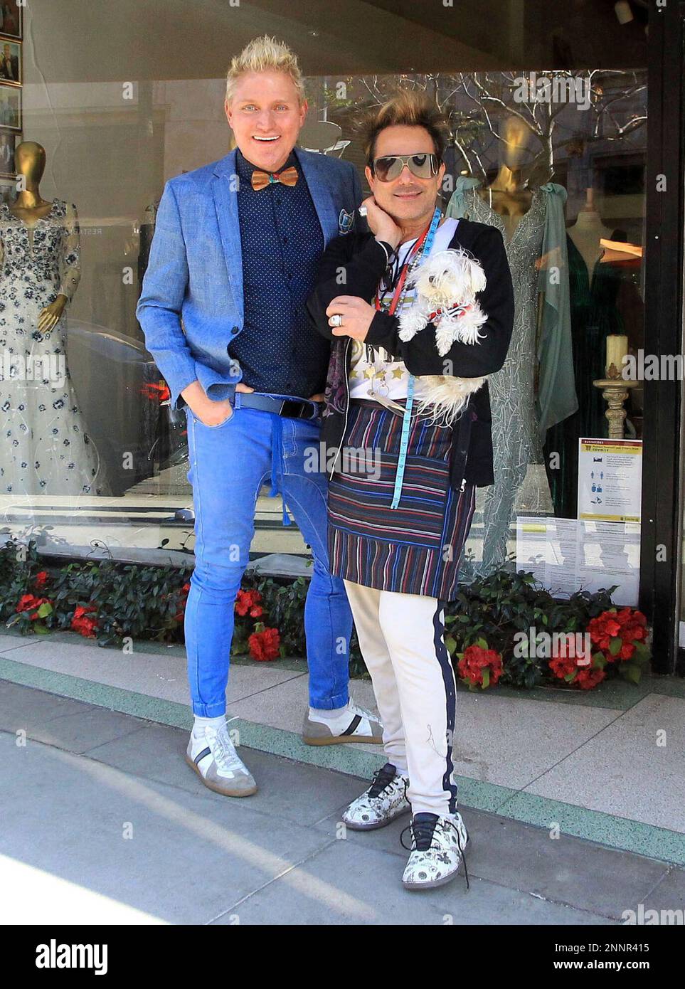 Photo by: zz/GOTPAP/STAR MAX/IPx 2021 2/25/21 Pol Atteu (right) and ...