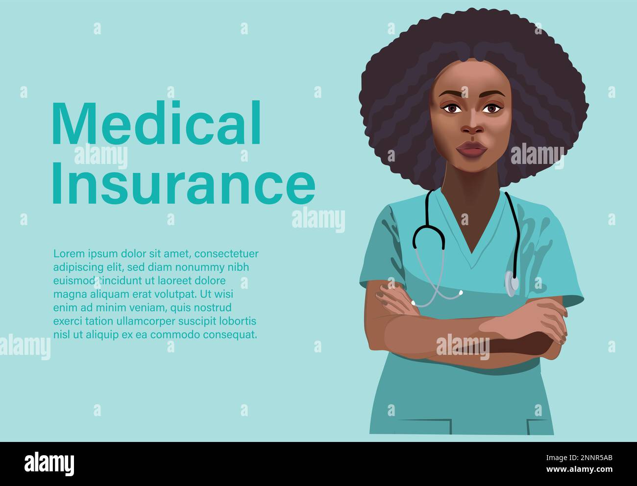 Medical personnel team, character of doctors and nurses wearing a ...