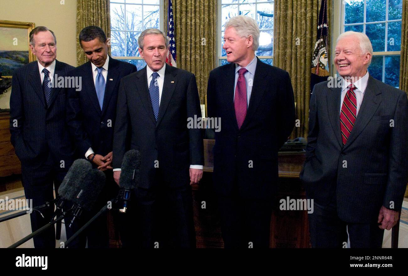Washington, D.C. - January 7, 2009 -- United States President George W ...