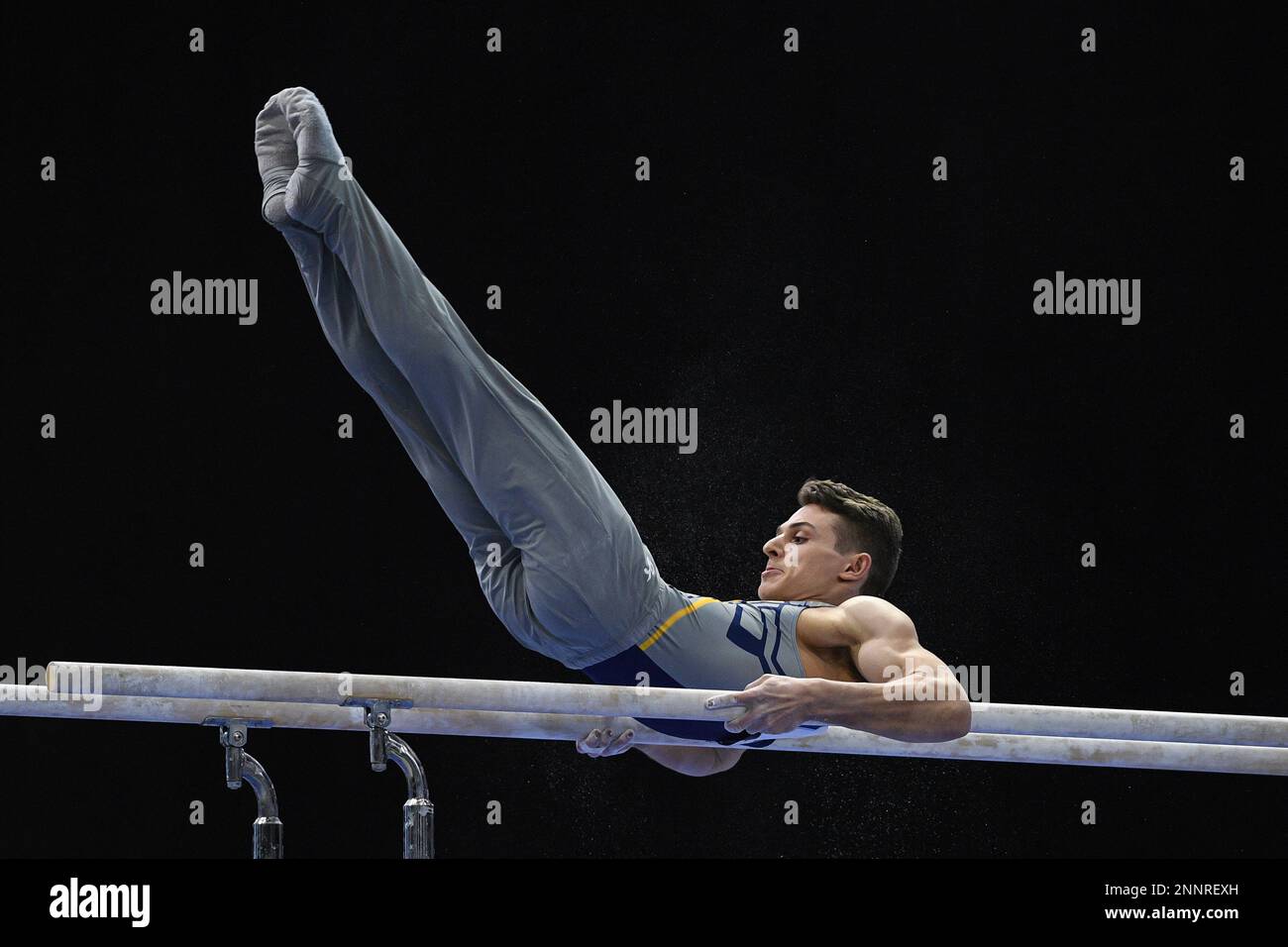 February 26, 2021, Indianapolis, Indiana, U.S: PAUL JUDA competes on ...