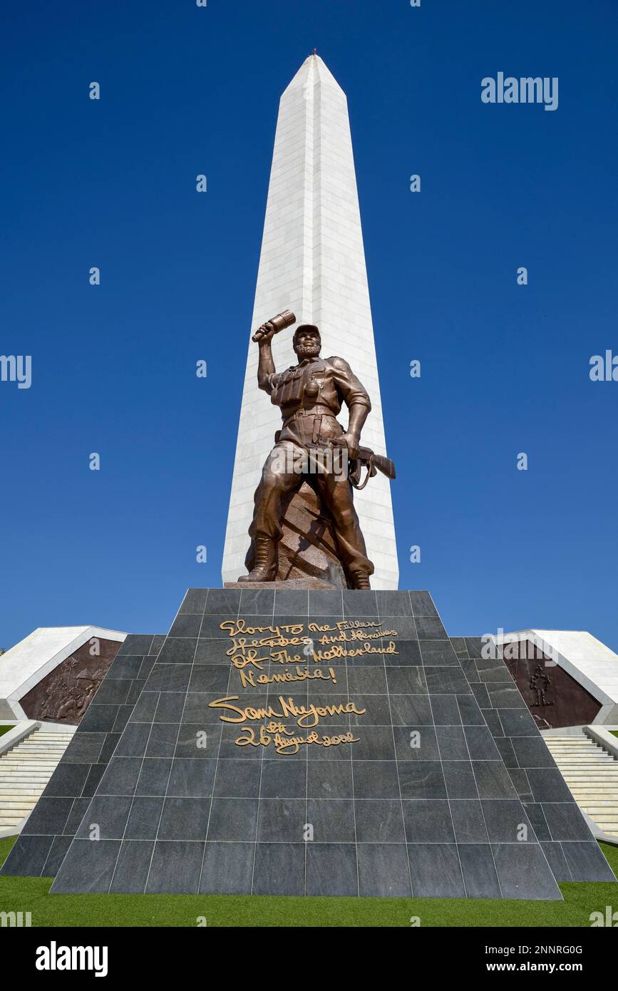 Obelisk on the National Heroes Acre, War Memorial of the Republic of ...