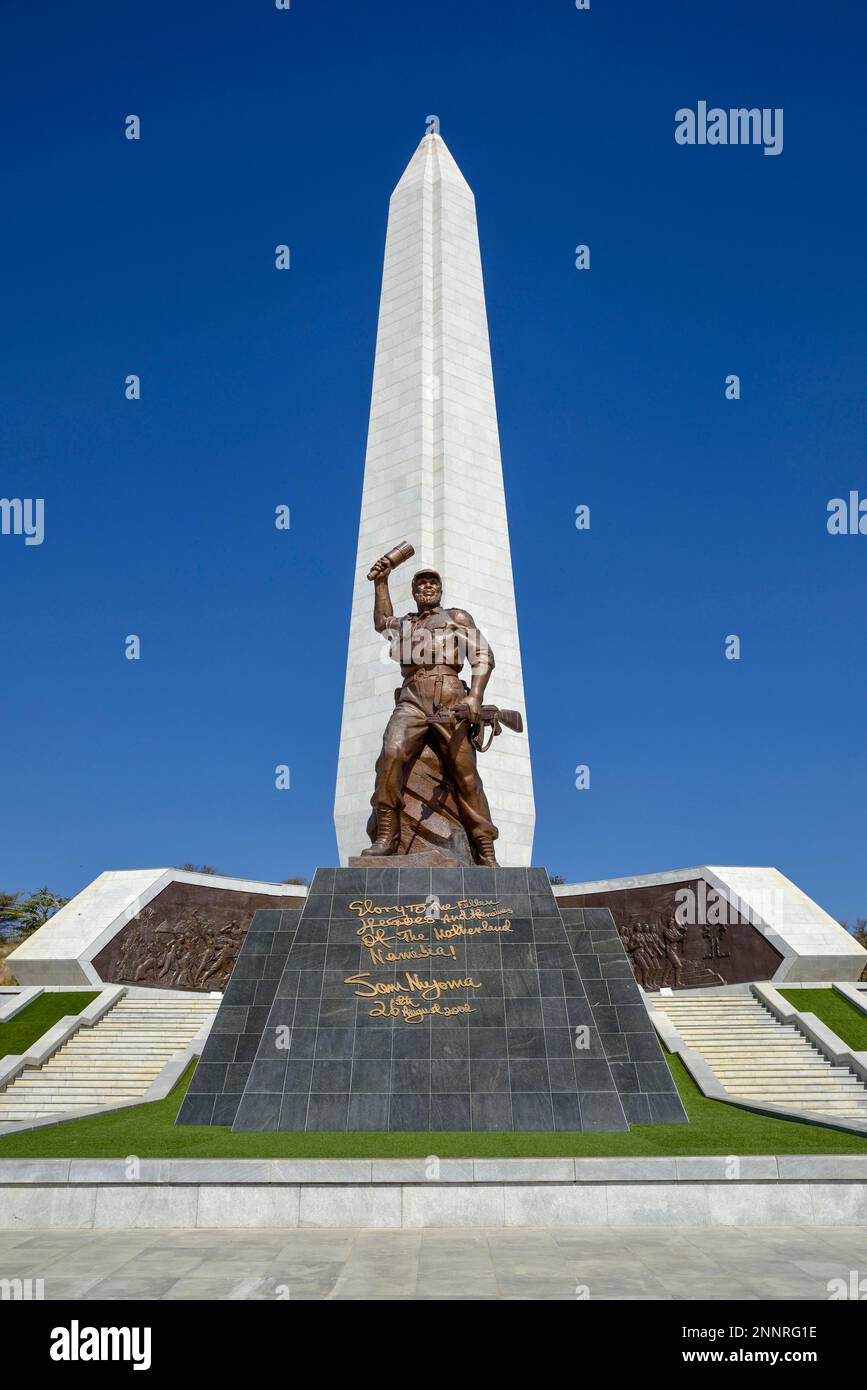 Obelisk on the National Heroes Acre, War Memorial of the Republic of ...