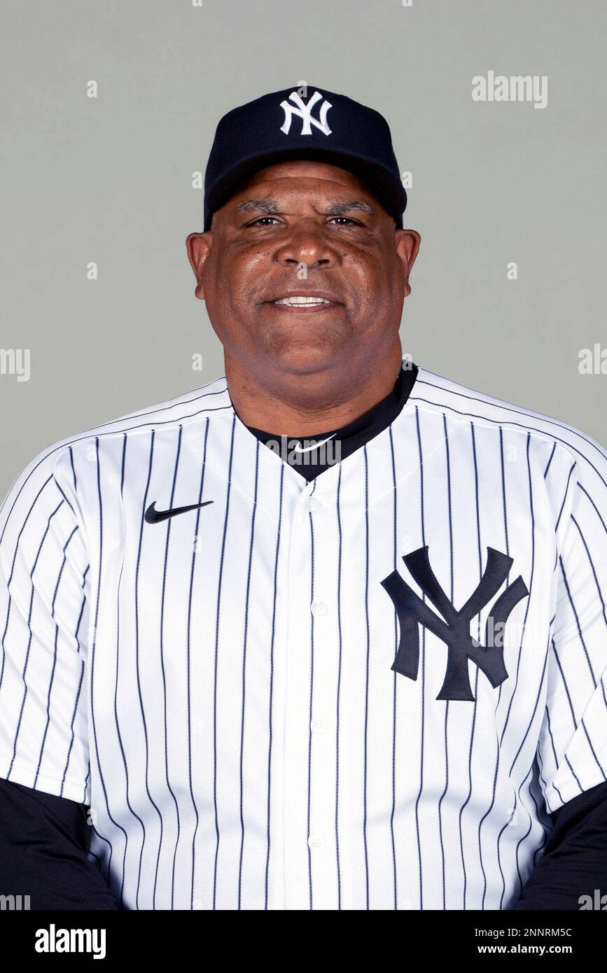 This is a 2021 photo of Mike Harkey of the New York Yankees baseball ...