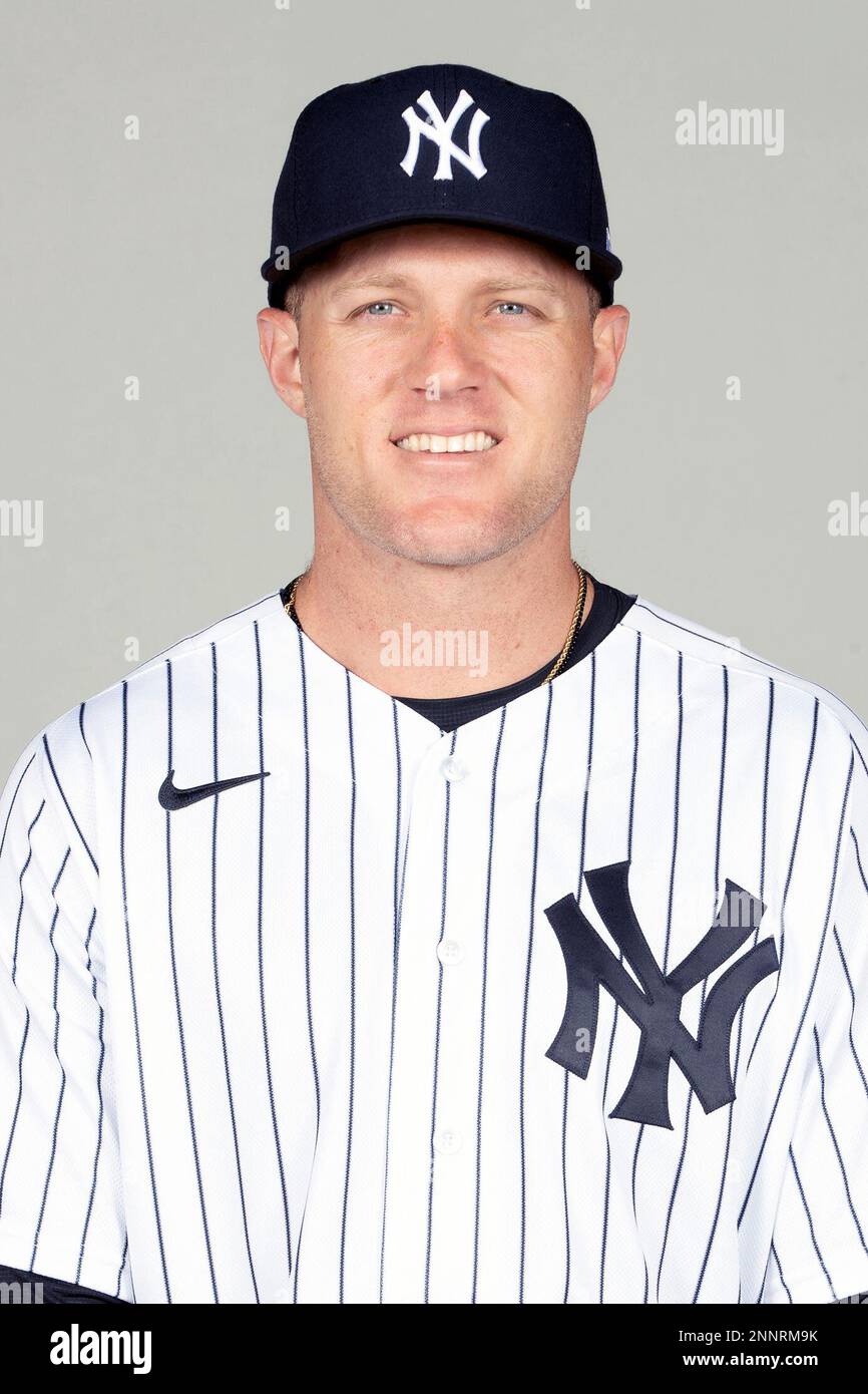 This is a 2021 photo of Trey Amburgey of the New York Yankees baseball ...