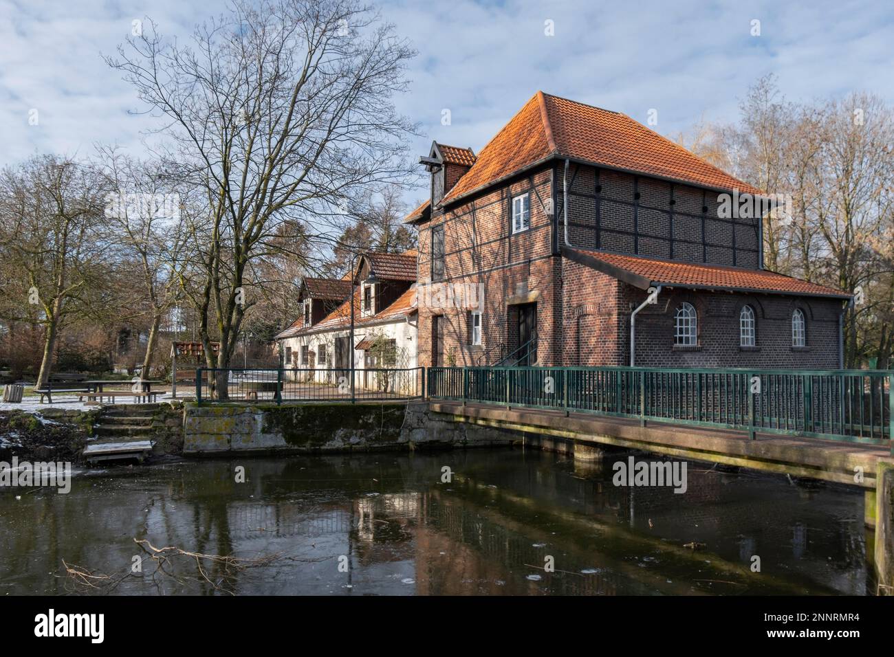 Plagemann's Mill, Restored grain water mill with sawmill, Metelen ...