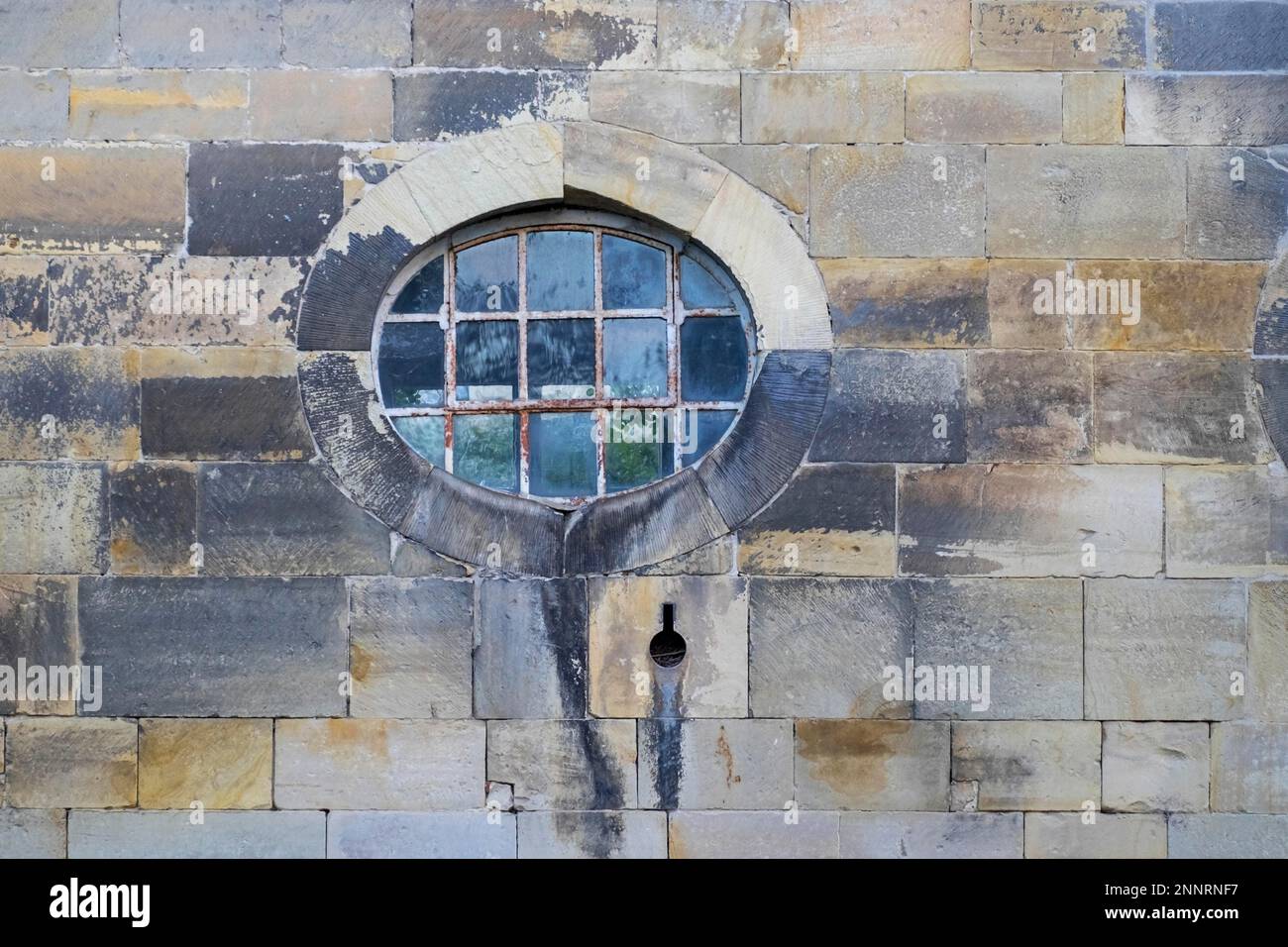 Ochsenauge, moated castle Haus Stapel, Havixbeck, Muensterland, North ...