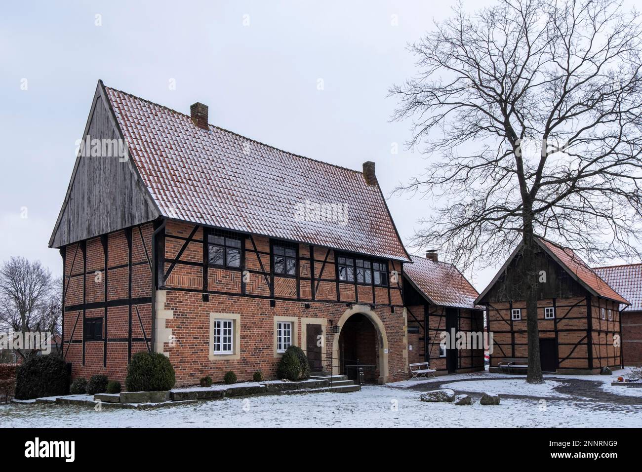 Hun Gate, the former gatehouse to Asbeck Abbey, Legden, Asbeck ...