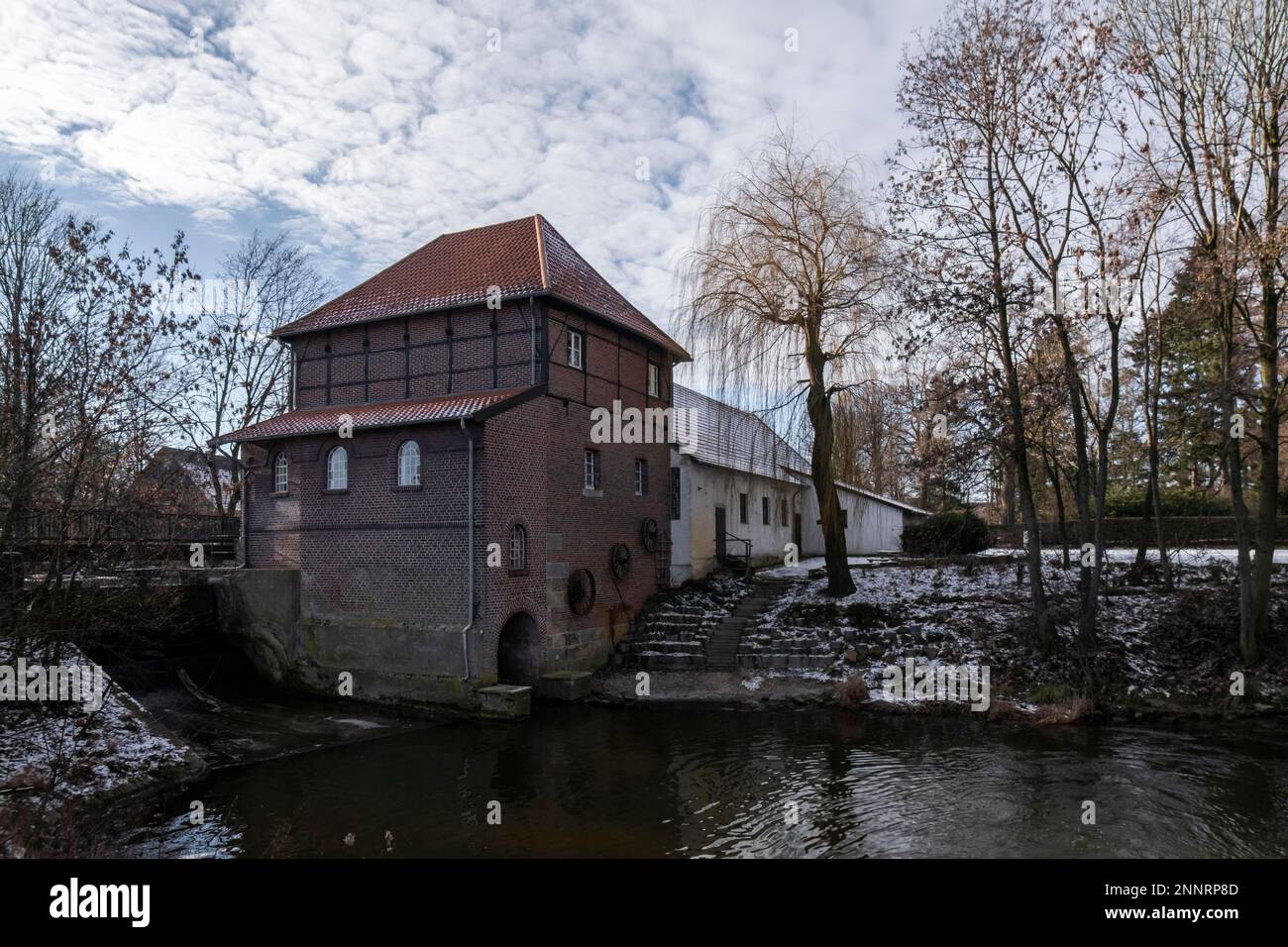 Plagemann's Mill, Restored grain water mill with sawmill, Metelen ...