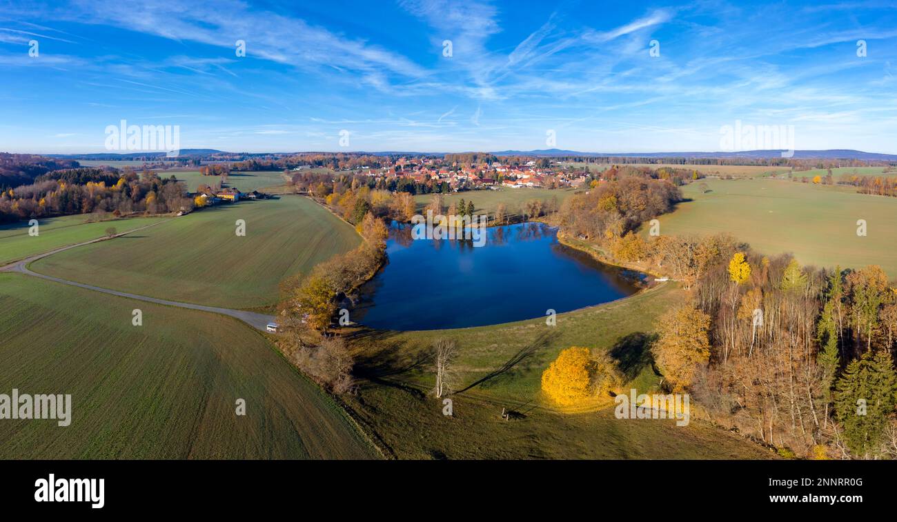 Neudorf in the Harz Local Views Stock Photo - Alamy