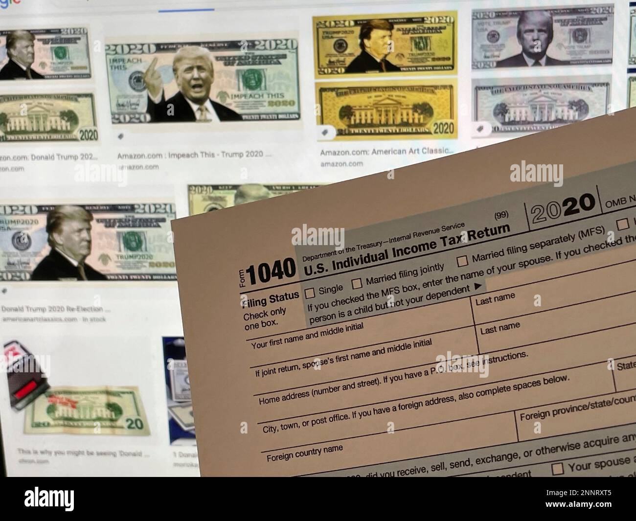 Photo by: STRF/STAR MAX/IPx 2021 2/25/21 Tax records of Donald Trump ...