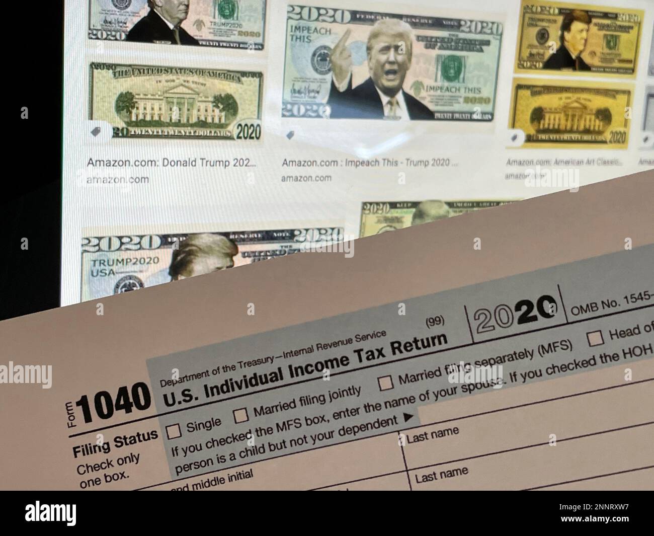 Photo by: STRF/STAR MAX/IPx 2021 2/25/21 Tax records of Donald Trump ...