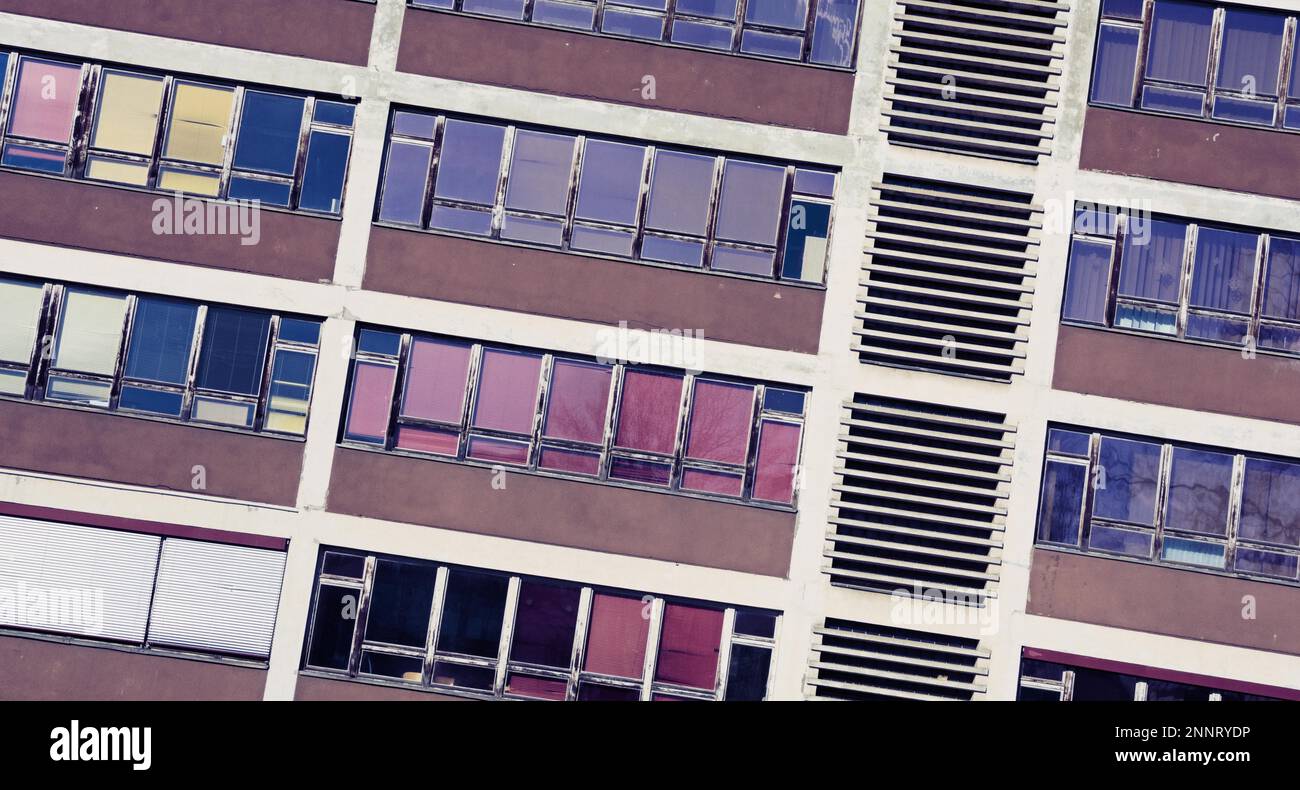 Old School Building Stock Photo - Alamy