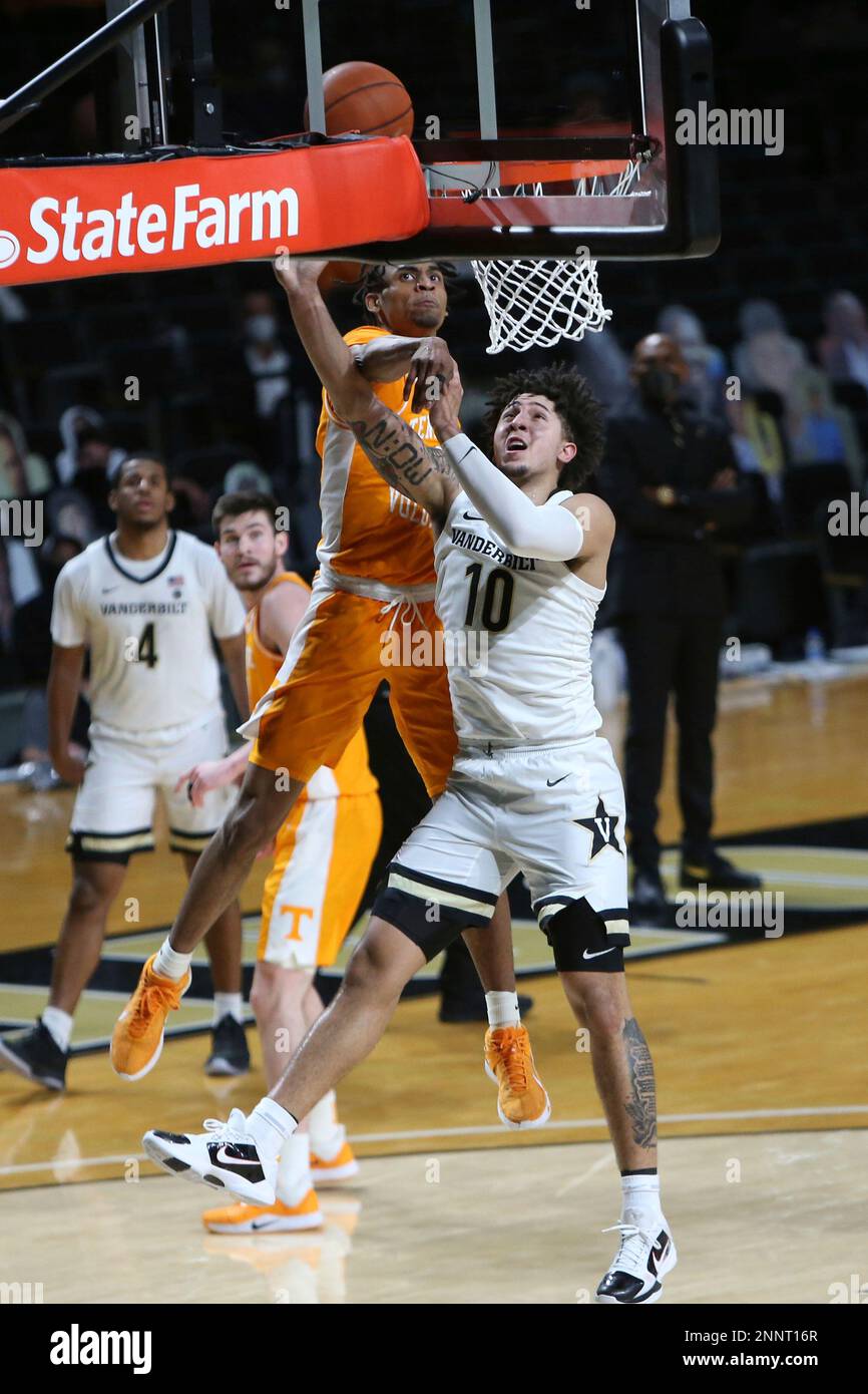 NASHVILLE, TN - FEBRUARY 24: Vanderbilt Commodores forward Myles Stute ...