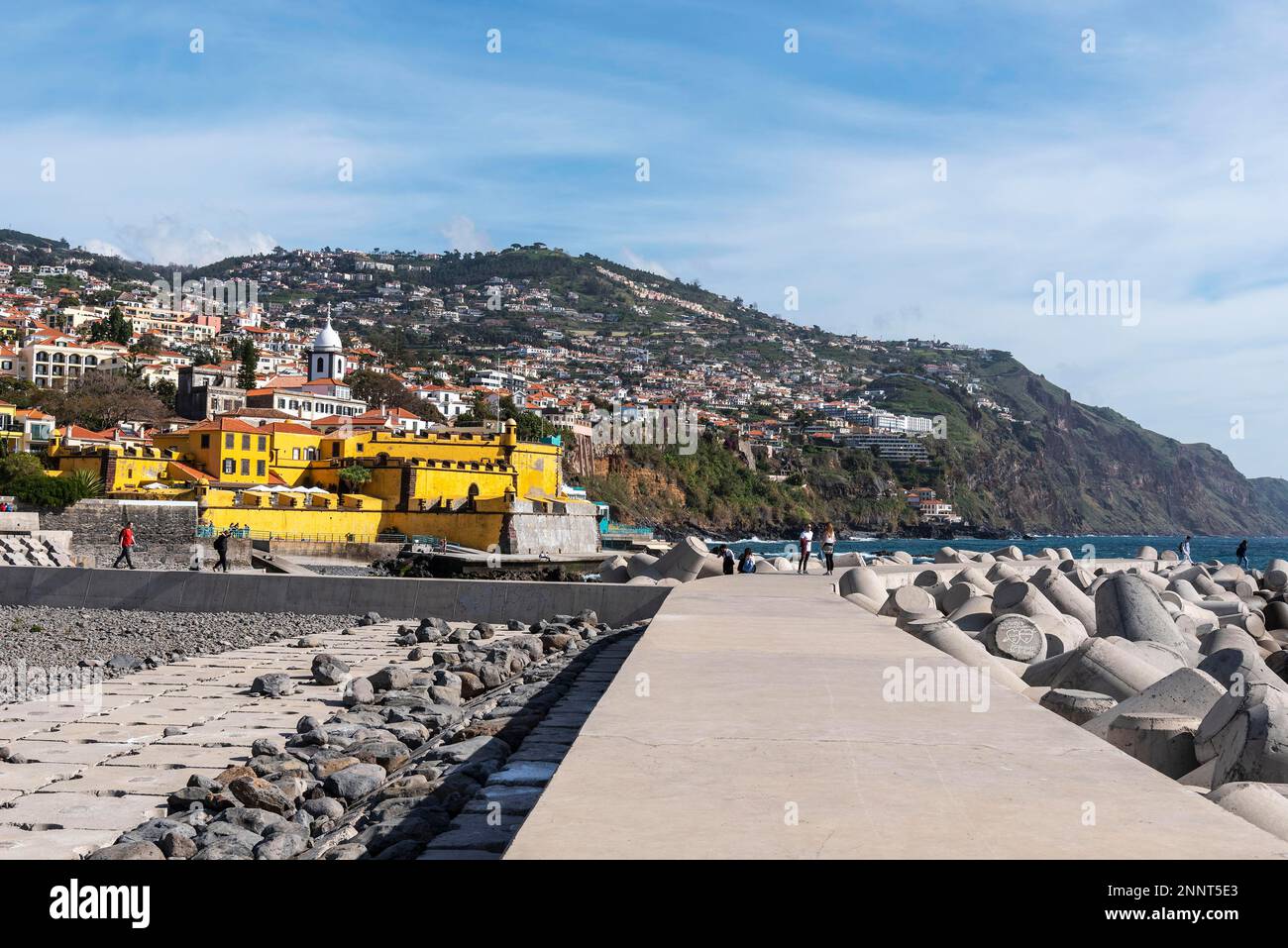 Sao Tiago Fortress, Funchal, Madeira, Portugal Stock Photo - Alamy