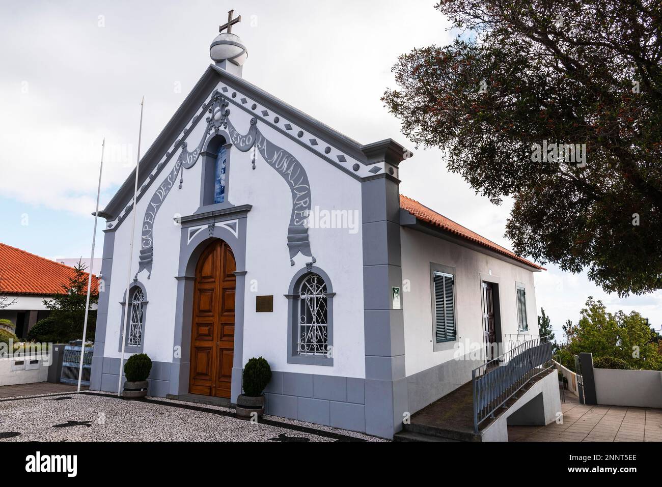 Sao Jose Chapel, Camacha, Madeira, Portugal Stock Photo - Alamy