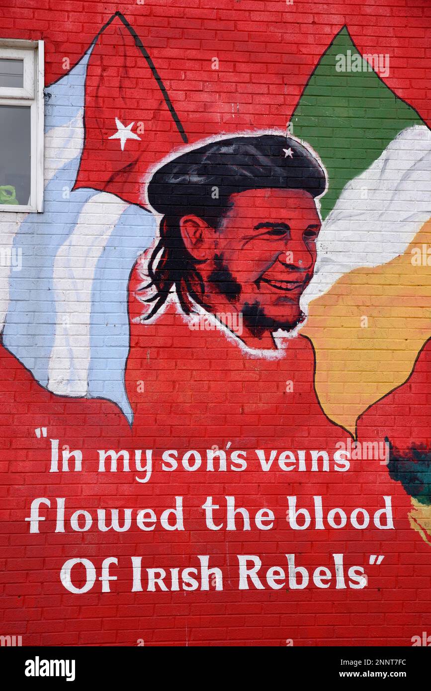 Mural, political mural painting from the time of the resistance of the ...