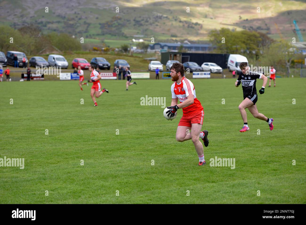 Game in Gaelic Football, Gaelic Football, between St. Mary's ...