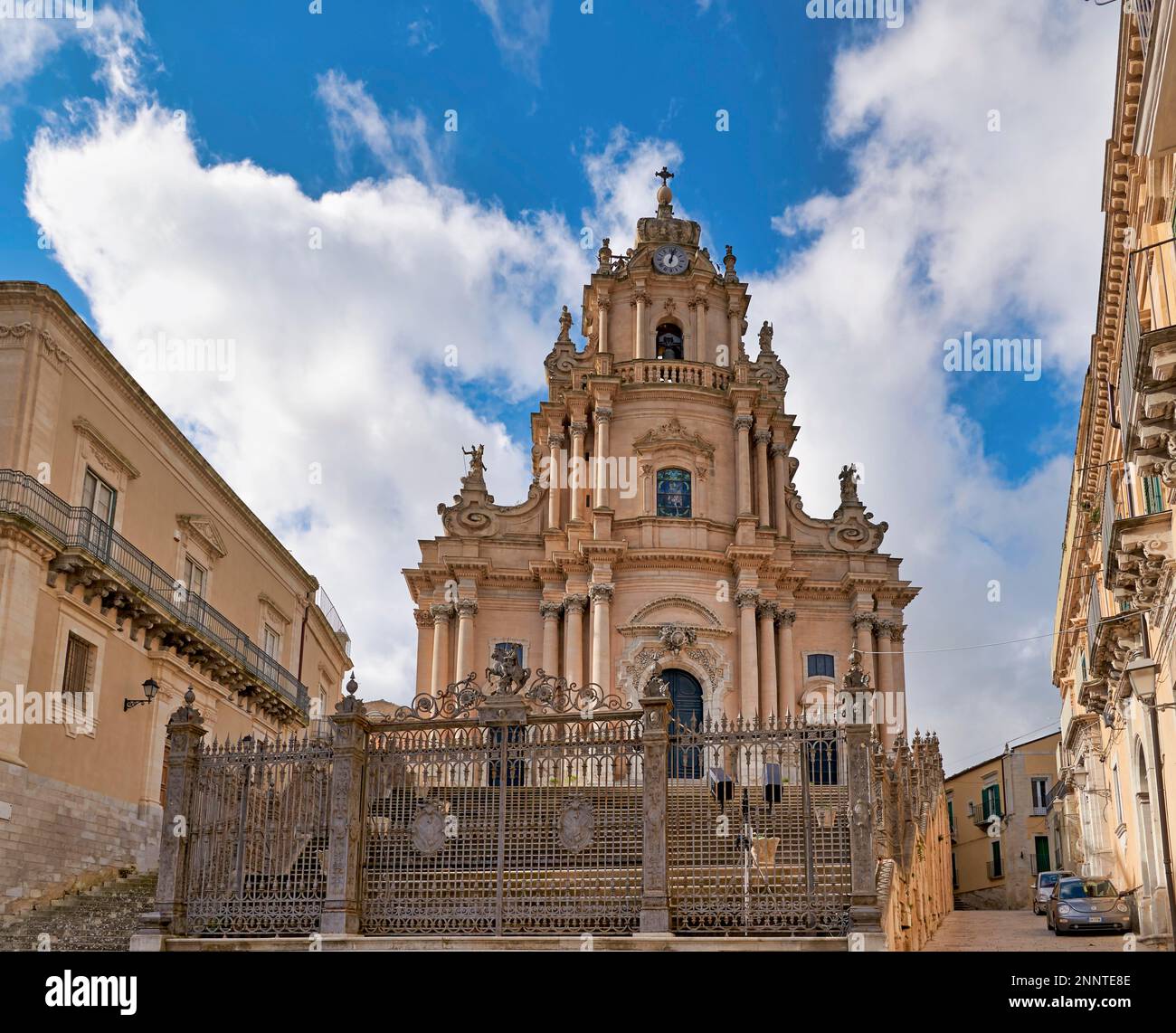Duomo of San Giorgio (Dome of St. George) Cathedral in Modica Sicily ...