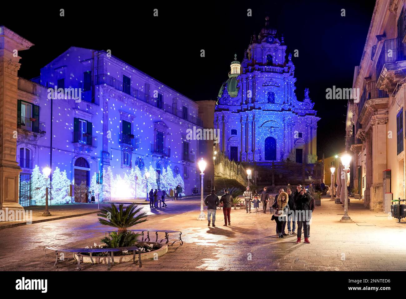 Duomo of San Giorgio (Dome of St. George) Cathedral in Modica Sicily ...