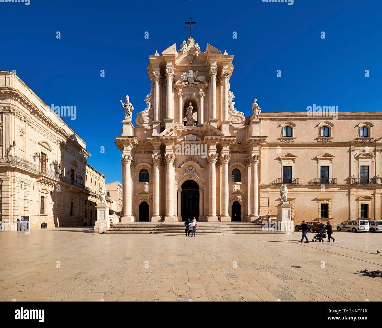 The Cathedral of Syracuse (Duomo di Siracusa), formally the Cattedrale ...