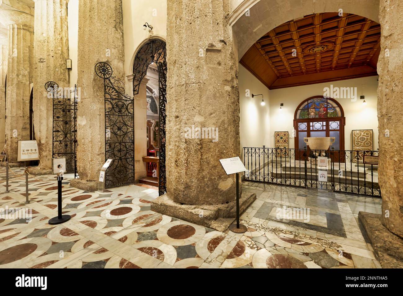 The Cathedral of Syracuse (Duomo di Siracusa), formally the Cattedrale ...