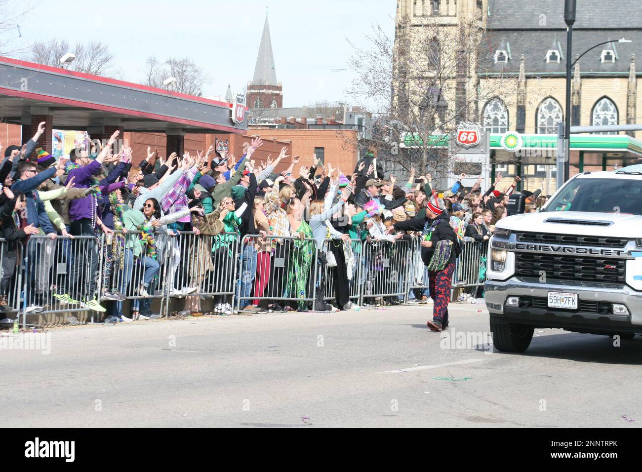 St. Louis, Missouri, USA Bud Light Parade 2023 Mardi Gras Parade 2023 ...