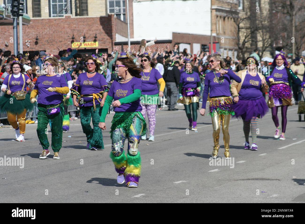 St. Louis, Missouri, USA Bud Light Parade 2023 Mardi Gras Parade 2023 ...