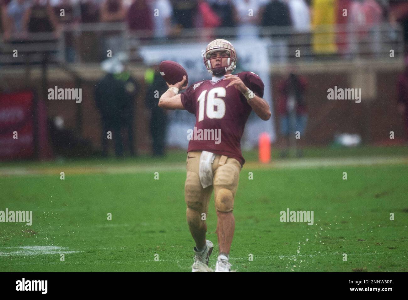 Florida State University Seminoles quarterback Chris Rix (16) during an ...