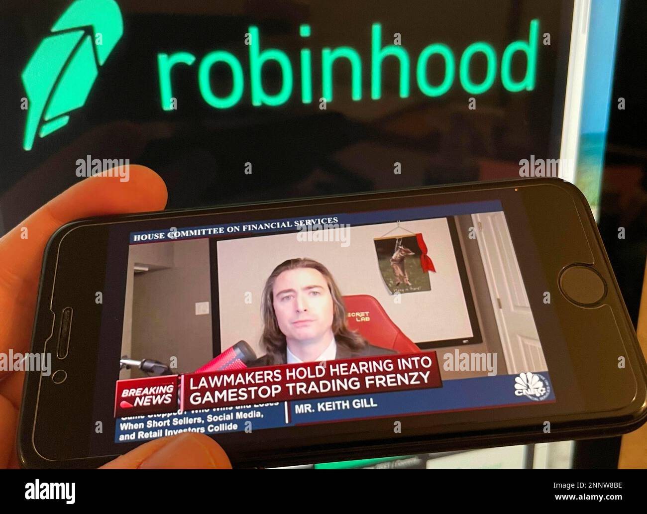 Photo by: STRF/STAR MAX/IPx 2021 2/18/21 Keith Gill testifies at ...