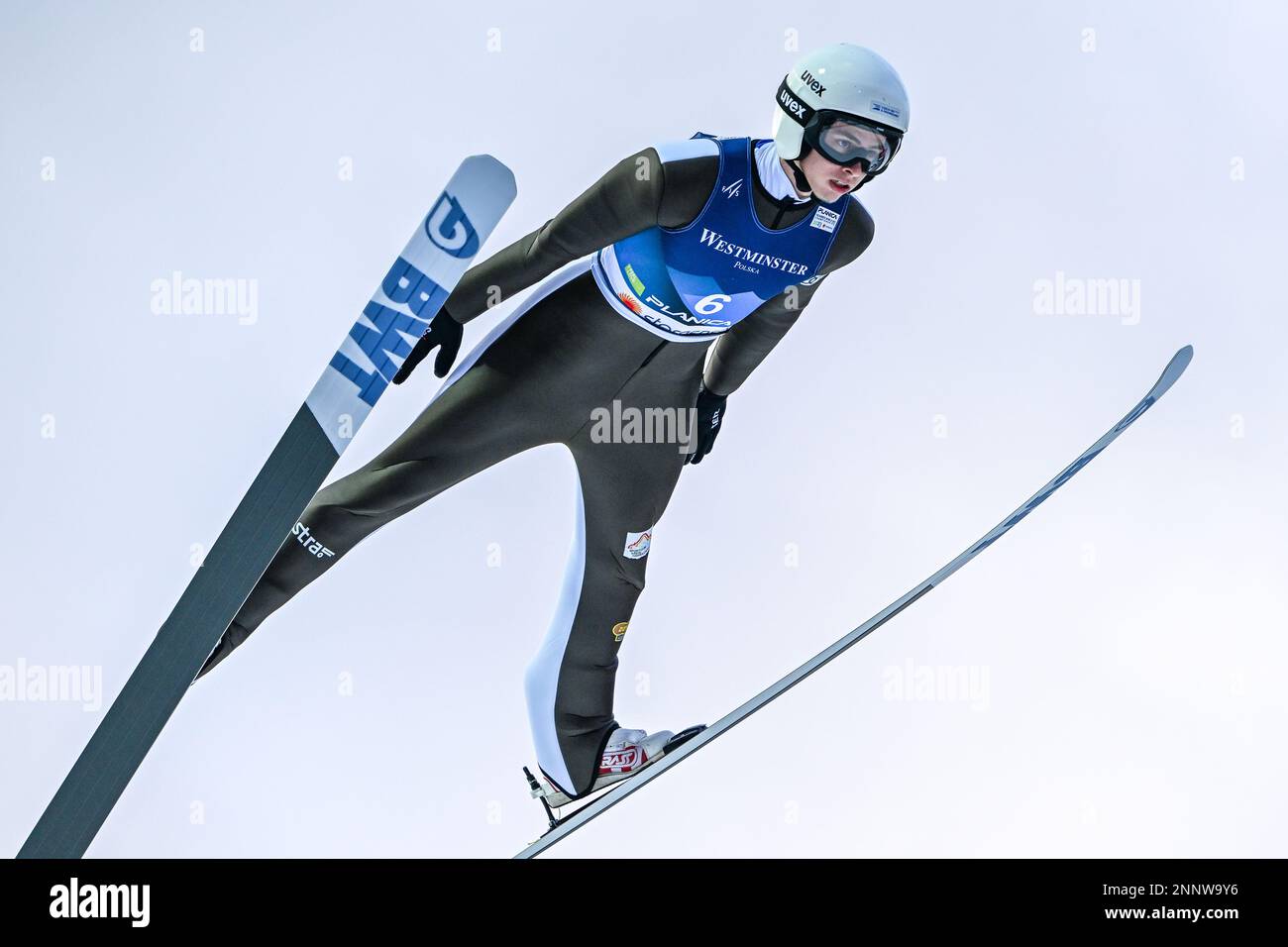 Planica, Slovenia. 25th Feb, 2023. Radek Rydl of Czech Republic in ...