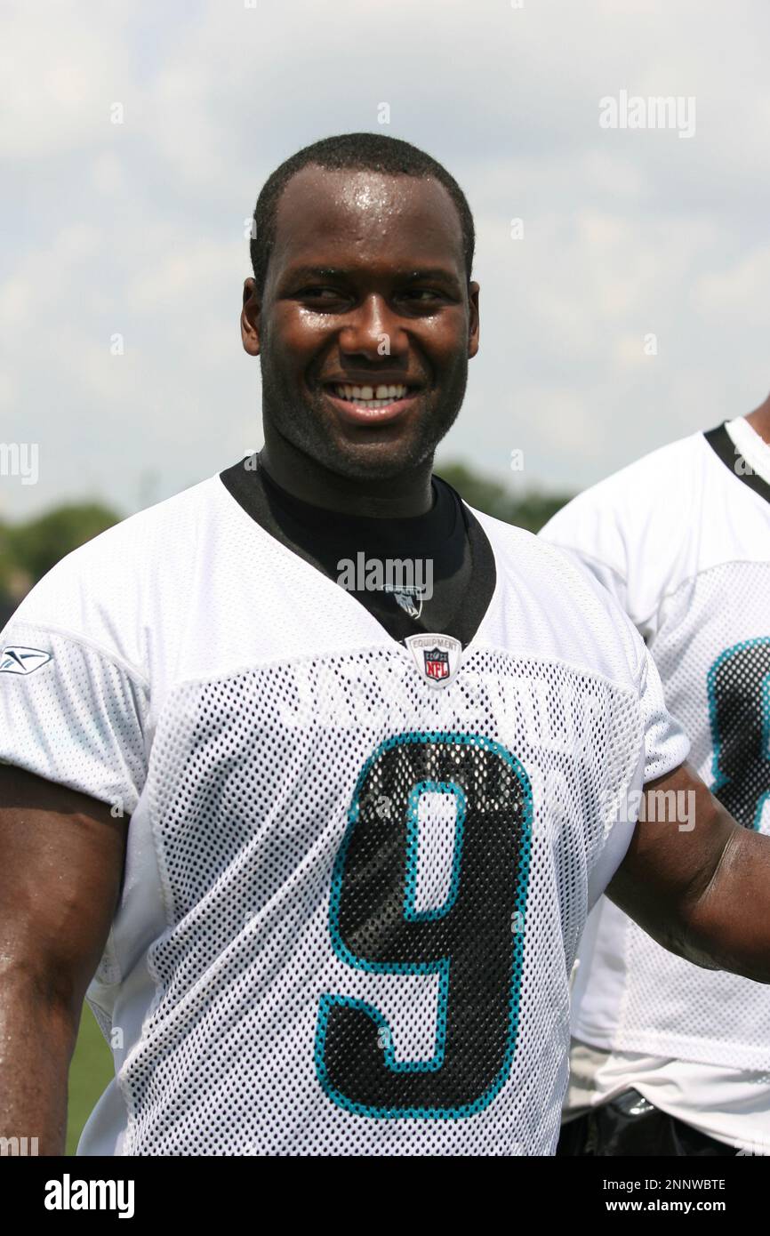27 July 2008: Jacksonville Jaguars quarterback David Garrard #9 after ...