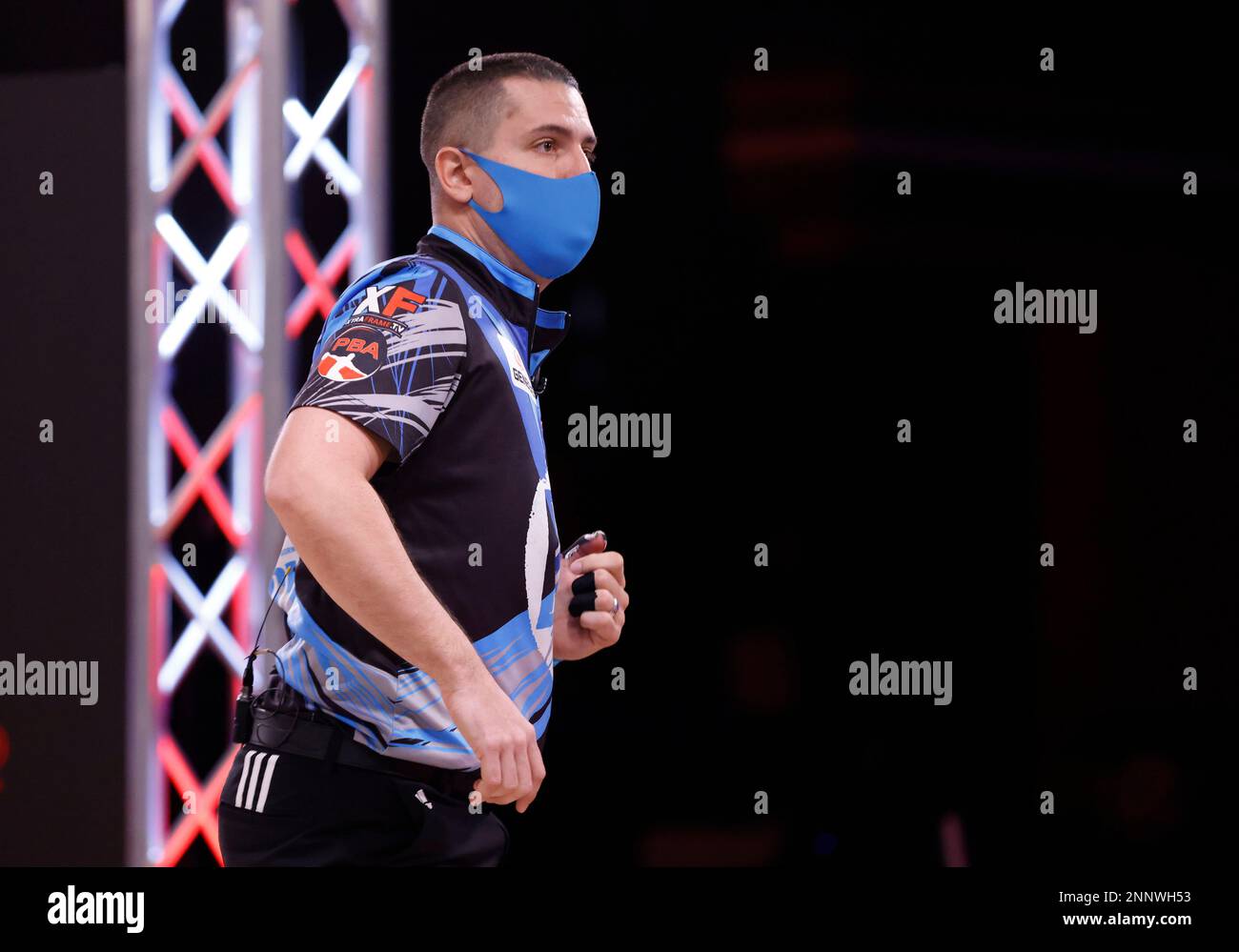 Ryan Ciminelli bowls in the South Regional Finals at Bowlero Lanes on ...