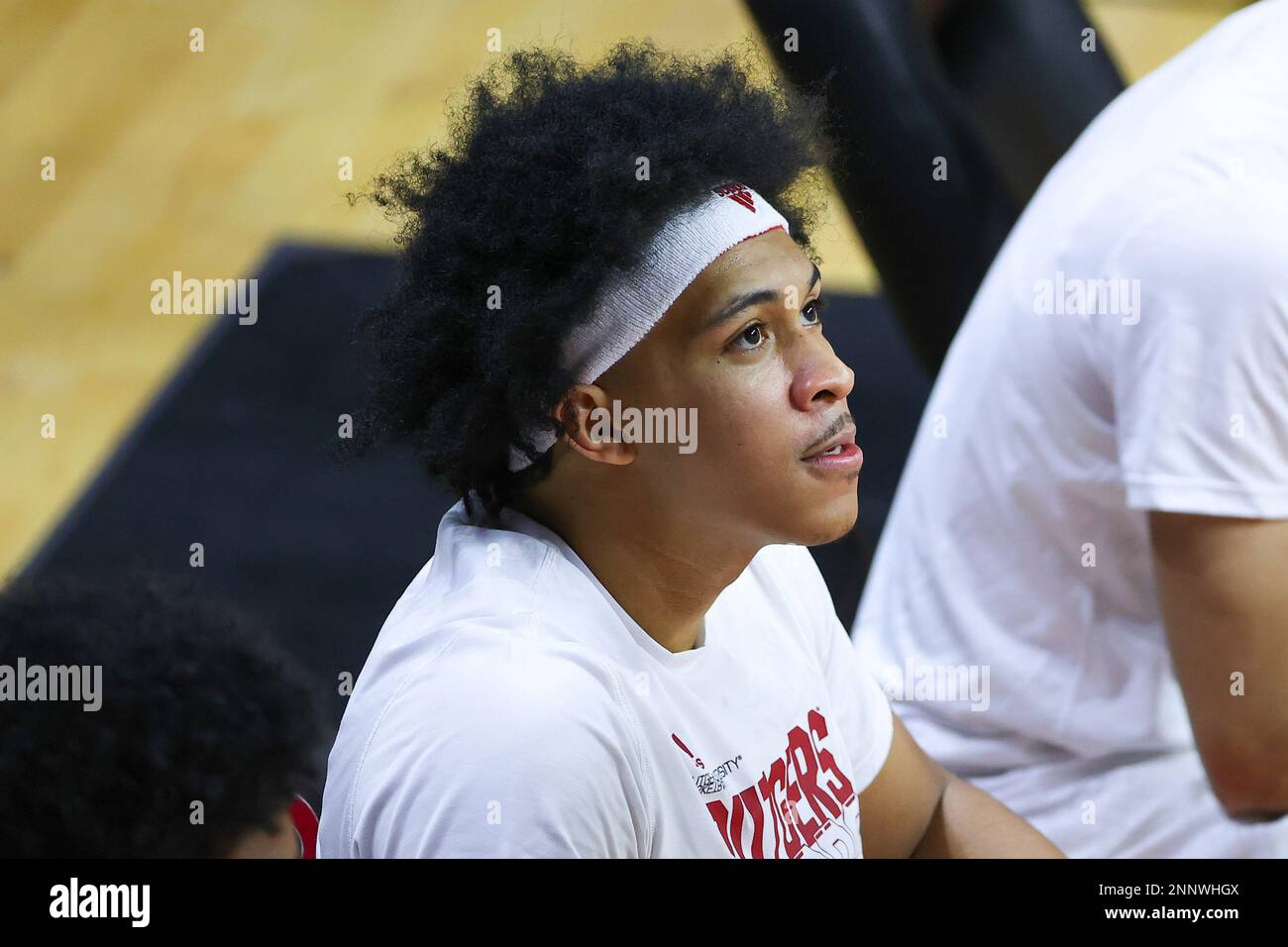 PISCATAWAY, NJ - FEBRUARY 13: Rutgers Scarlet Knights guard Ron Harper ...