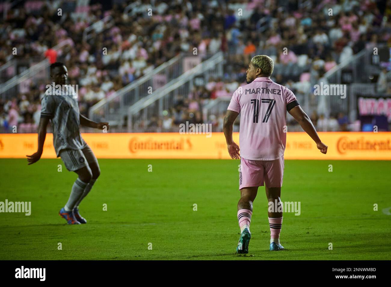 Fort Lauderdale, FL, USA. 25th Feb 2023. Inter Miami CF 17 Josef ...