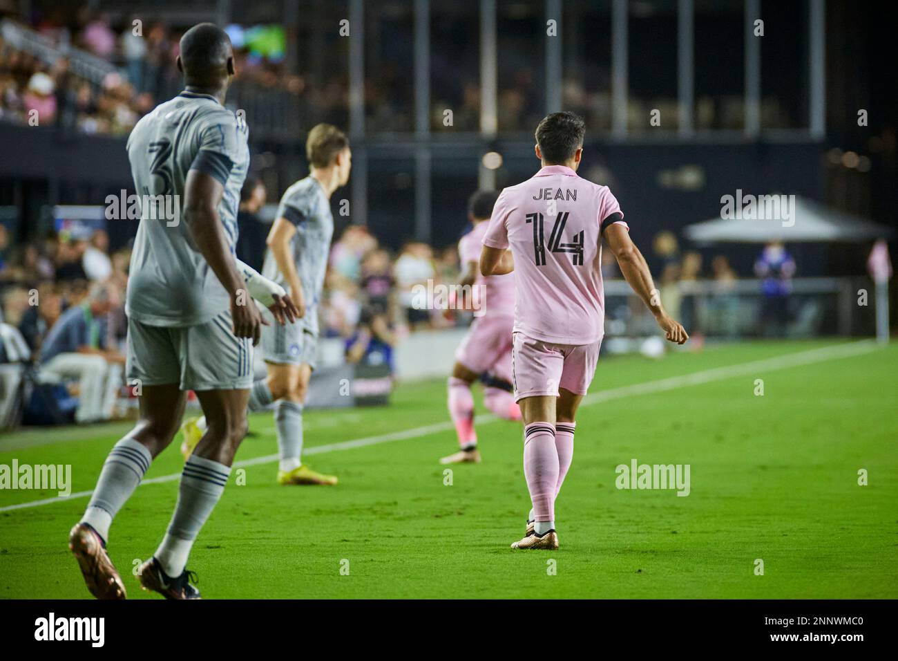 Fort Lauderdale, FL, USA. 25th Feb 2023. Inter Miami CF 14 Jean ...