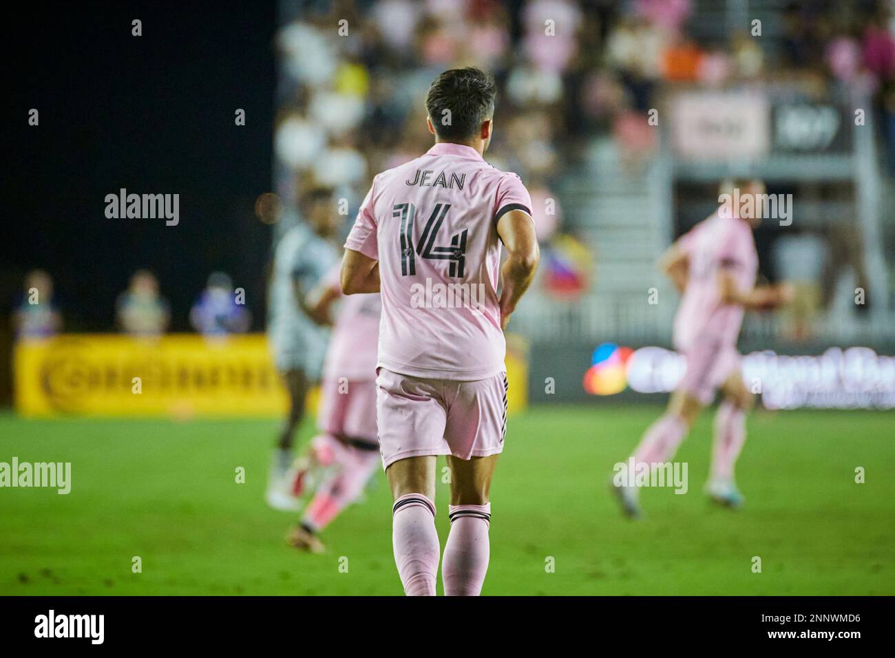 Fort Lauderdale, FL, USA. 25th Feb 2023. Inter Miami CF 14 Jean ...