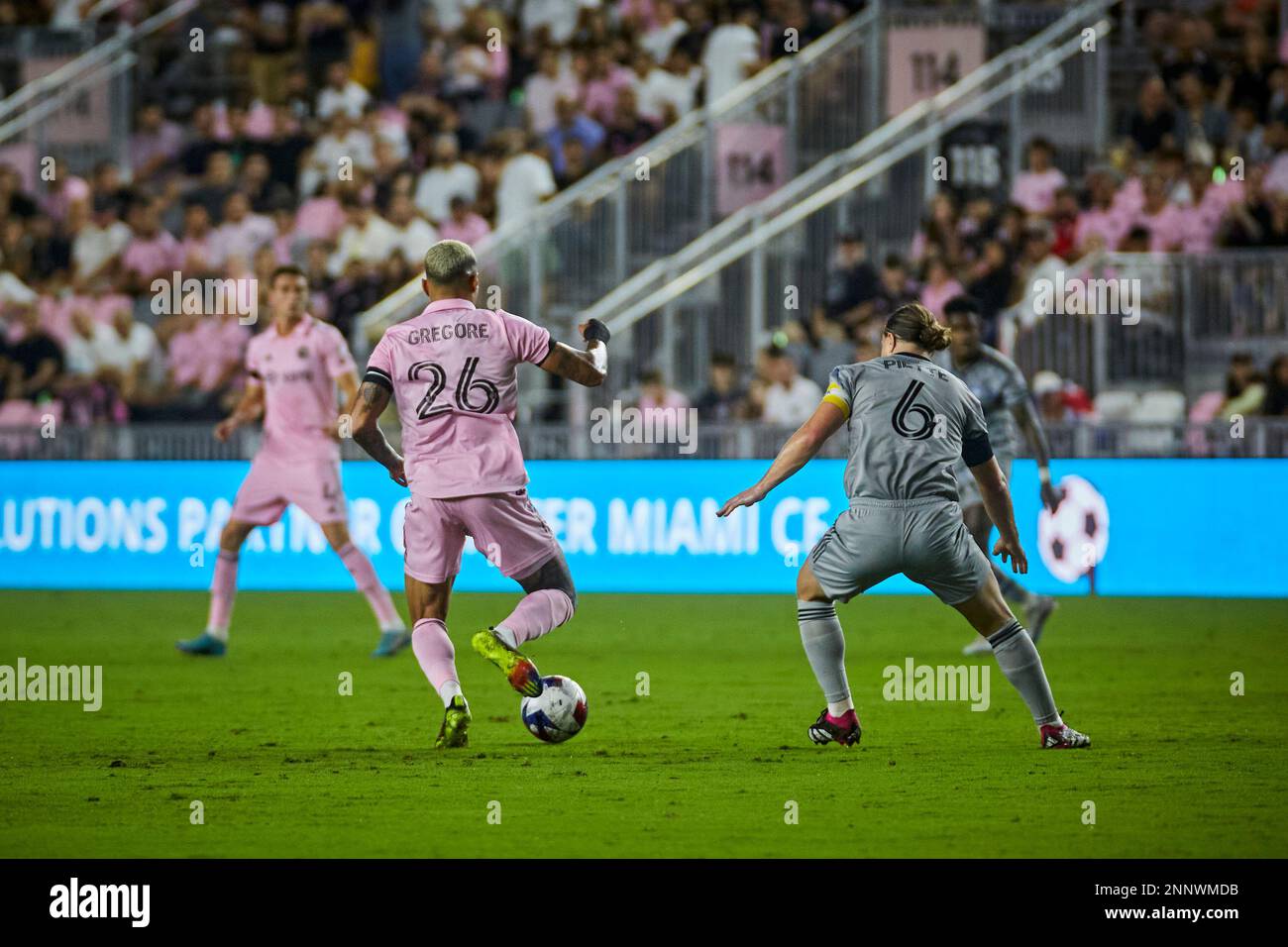 Fort lauderdale pink stadium hi-res stock photography and images - Alamy
