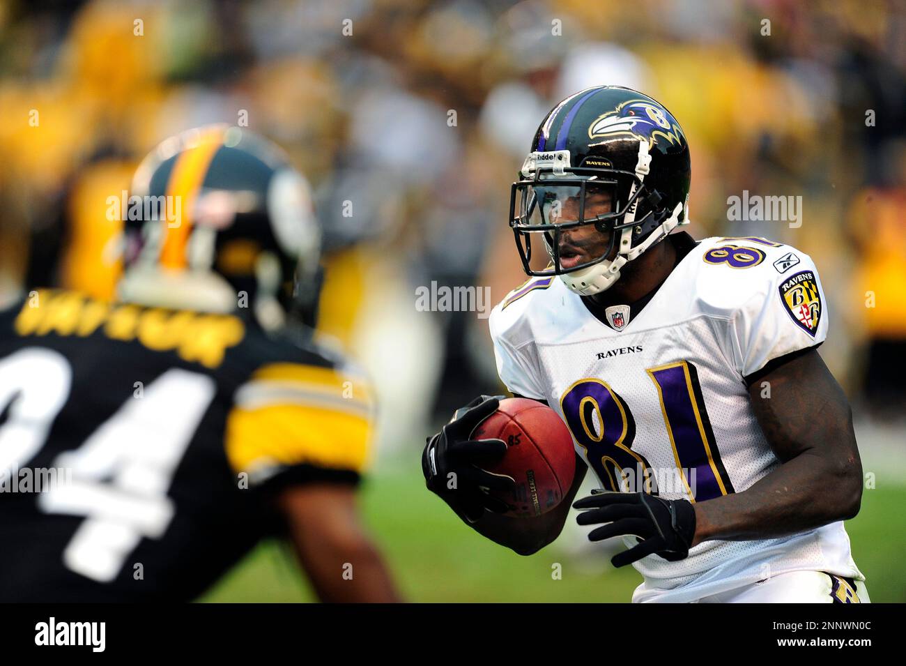3 October 2010: Baltimore Ravens wide receiver Anquan Boldin (81) runs ...
