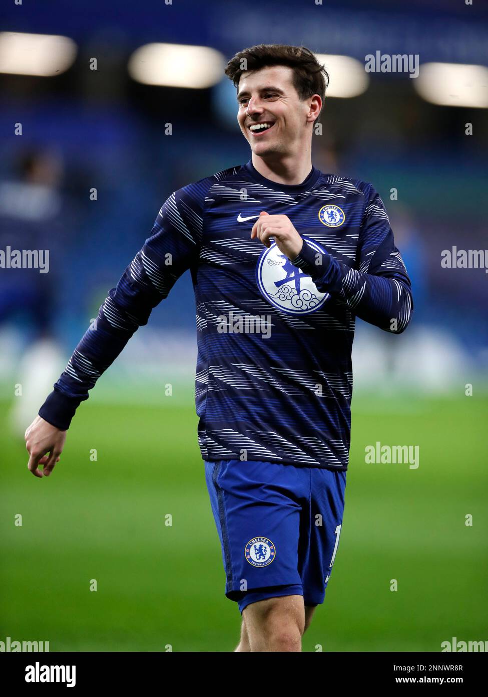 Chelsea's Mason Mount before the English Premier League soccer match ...