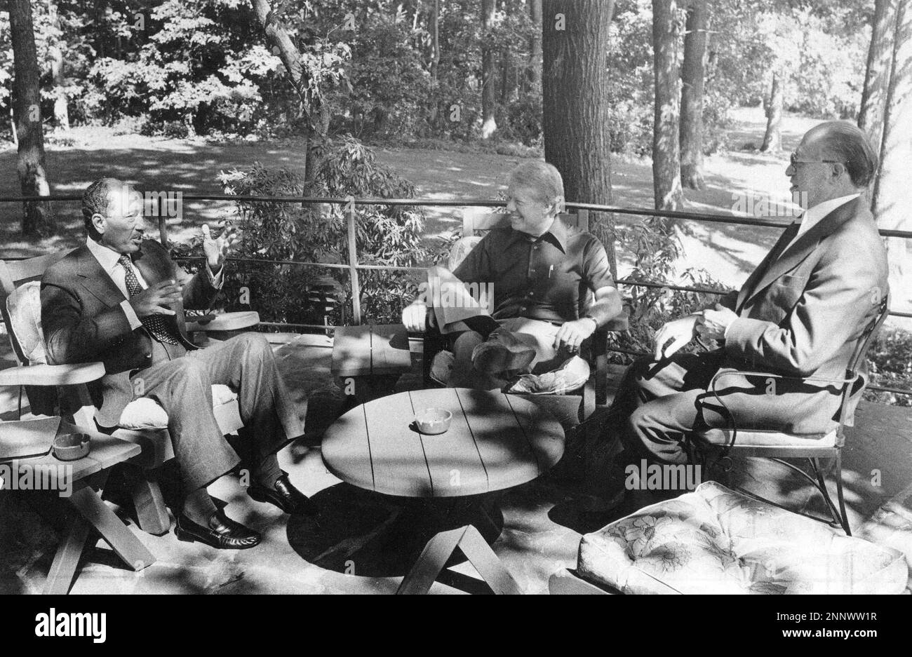 FILE - In this Sept. 6, 1978, file photo provided by the White House ...