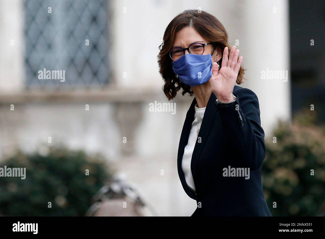 Minister for Regional Affairs, Mariastella, Gelmini, arrives at the ...