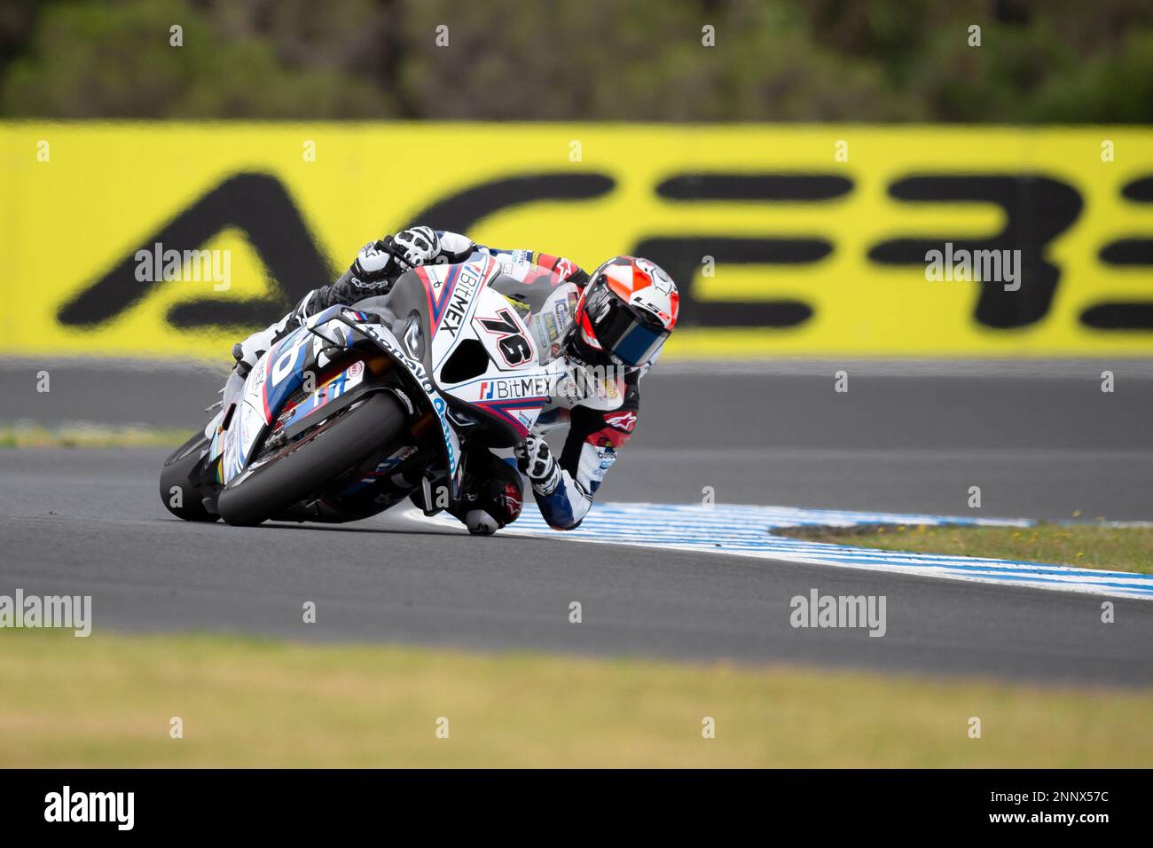 Phillip Island, Australia, 26 February, 2023. Loris Baz of FRA on the ...