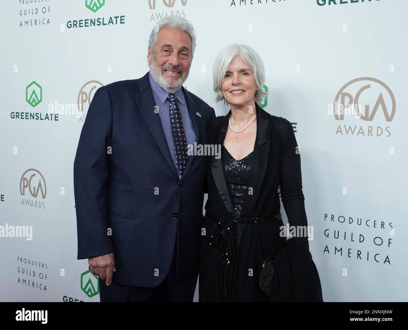 Hawk Koch, left, and Molly Koch arrive at the 34th Annual Producers ...